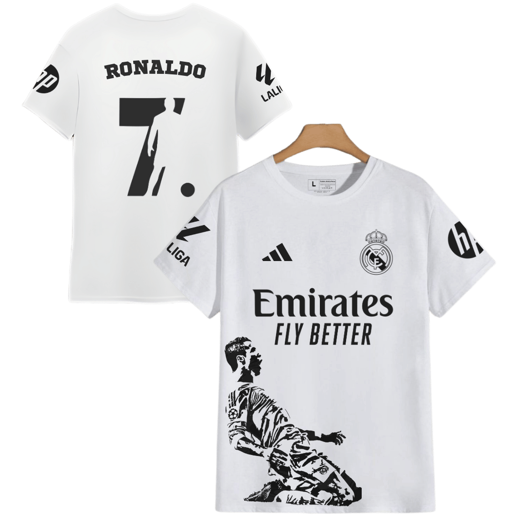 Cristiano Ronaldo x Real Madrid Custom Jersey - Custom Football Jerseys ...